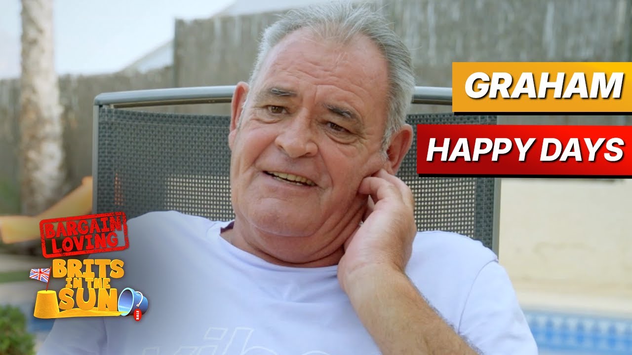 Bargain Loving Brits In The Sun | Graham Happy Days BEST BITS! - YouTube