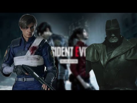 RESIDENT EVIL 2_ Leon(2) VS MRX - YouTube