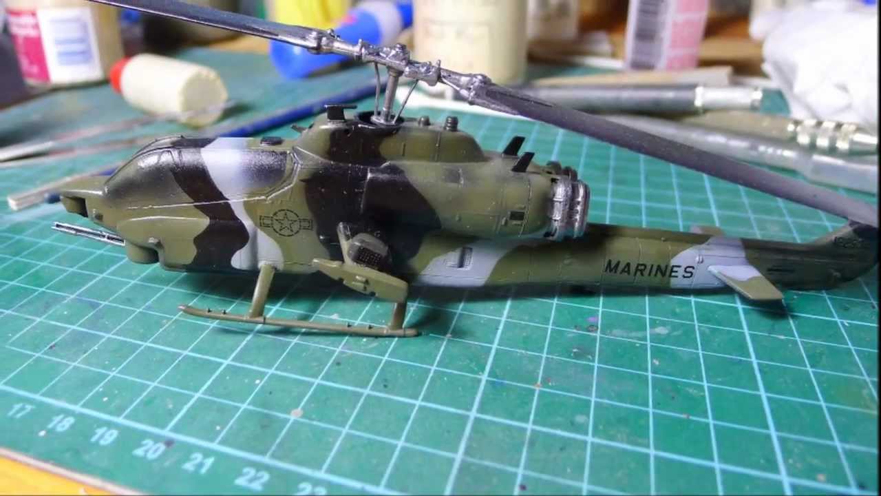 005: Italeri 1/72 Bell AH-1W Super Cobra By Sall - YouTube