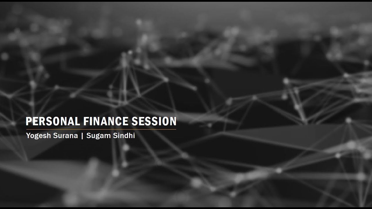 Personal Finance Session - YouTube