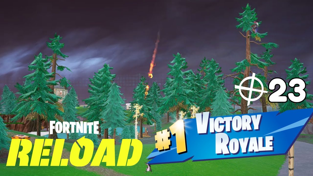 FORTNITE RELOAD BUILD 23 KILL + TOP 1 - YouTube