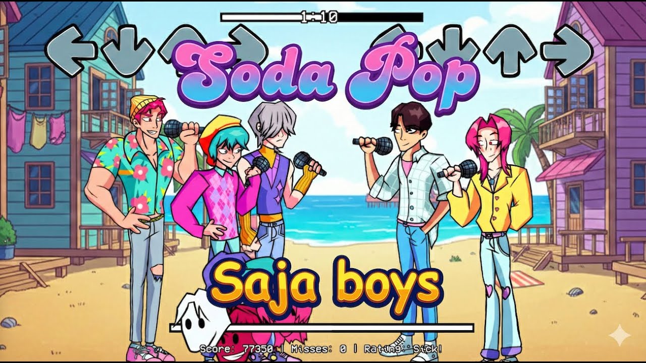 Friday Night Funkin' - "Soda Pop New" but Saja Boys Sings It (FNF Mod ...