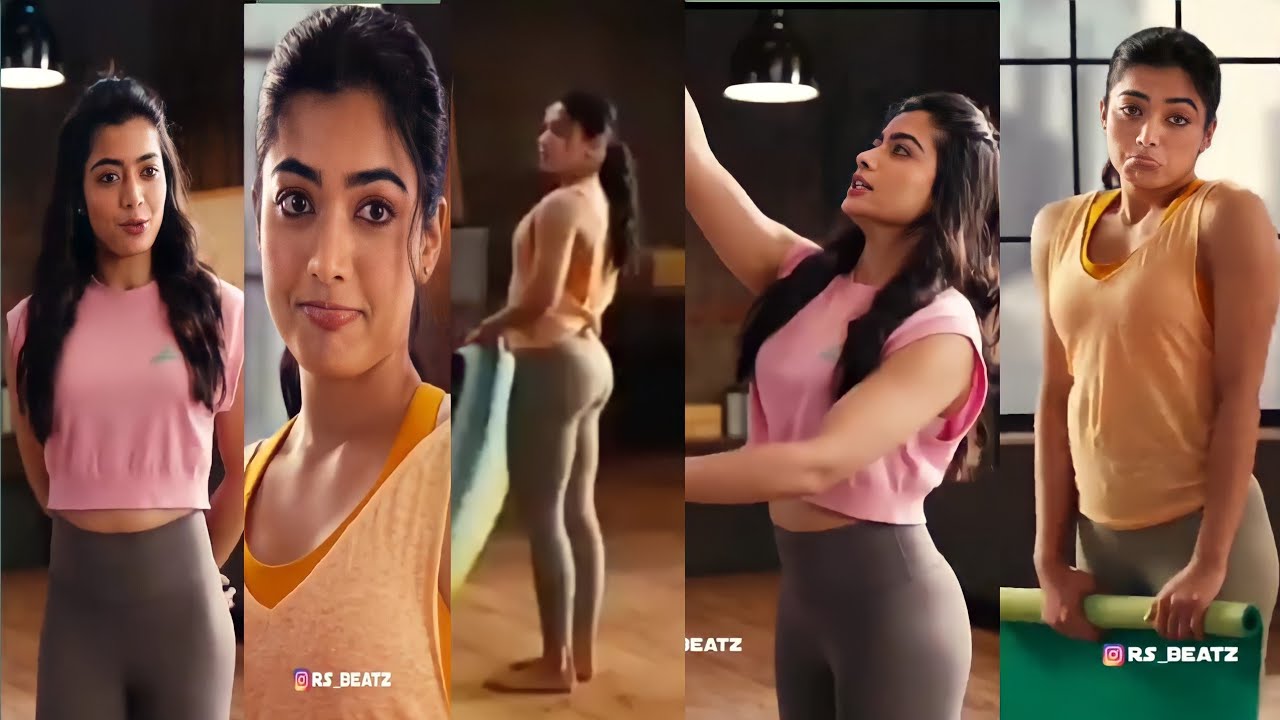 Rashmika Mandana Macho Underwear Ad - YouTube