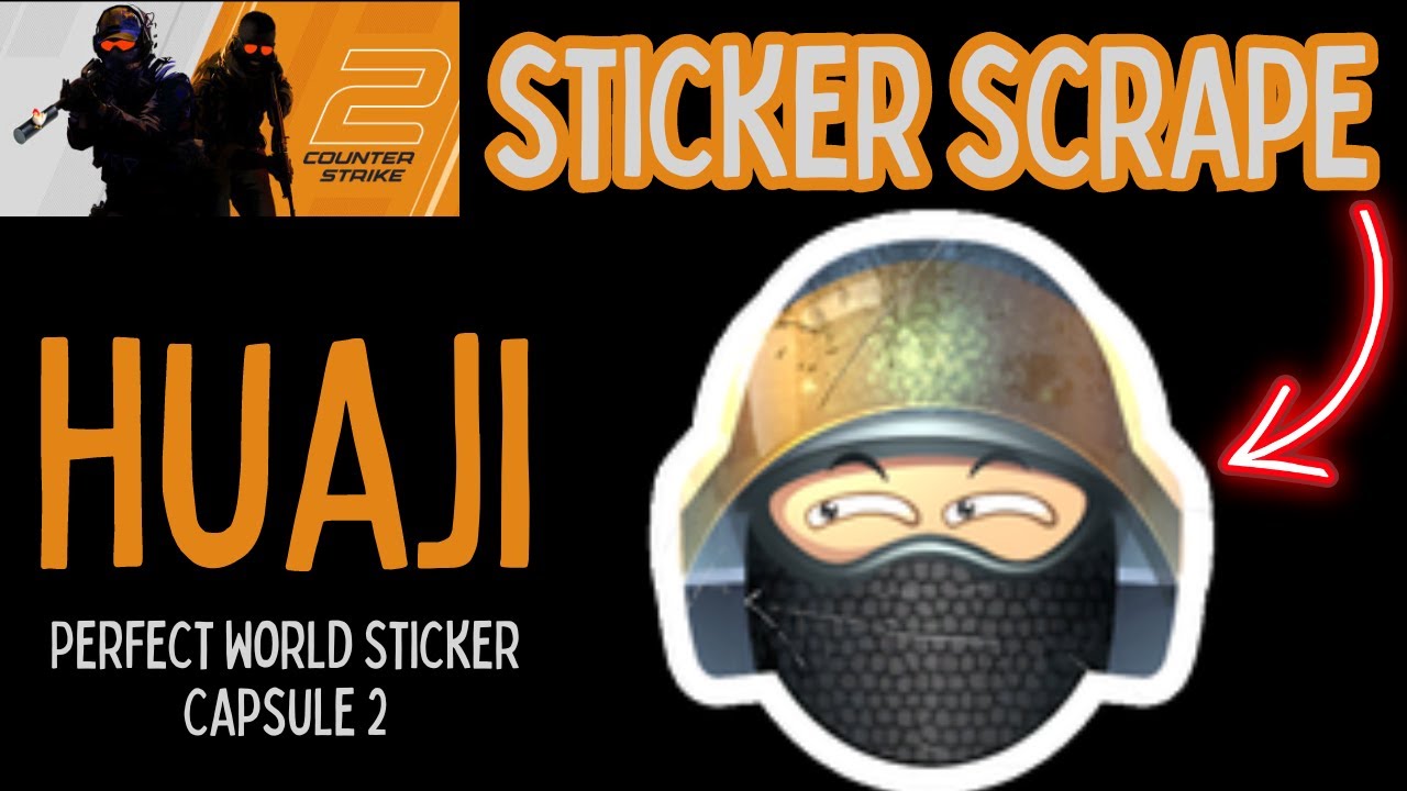 Huaji Sticker Scrape #cs2 #ohnepixel #cs2clips - YouTube