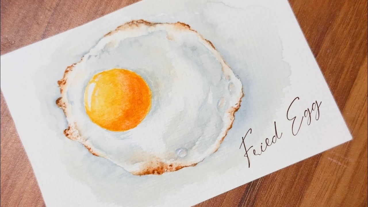 Sunny-side-up Watercolor Painting | Easy Techniques - YouTube