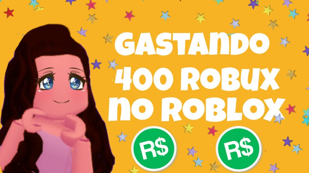 Gastando 400 robux no Roblox - YouTube