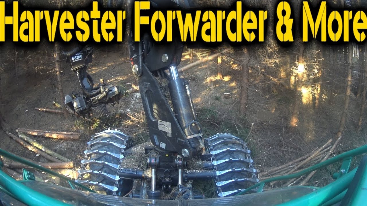 Silvatec / Gremo 1350H Harvester in 4k!!! - YouTube