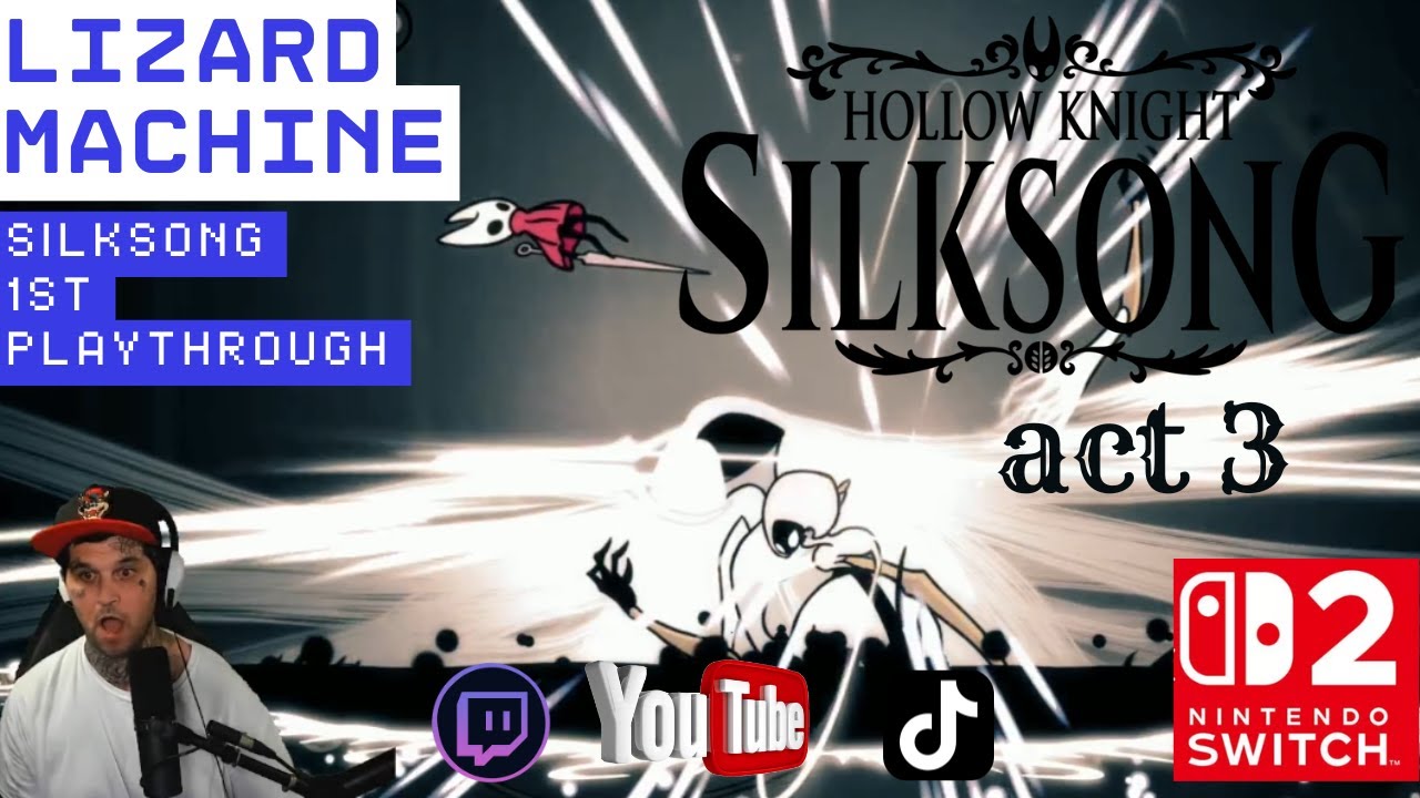 (vertical) Lizard_Machine Plays Hollow Knight : Silksong Act 3 Begins ...