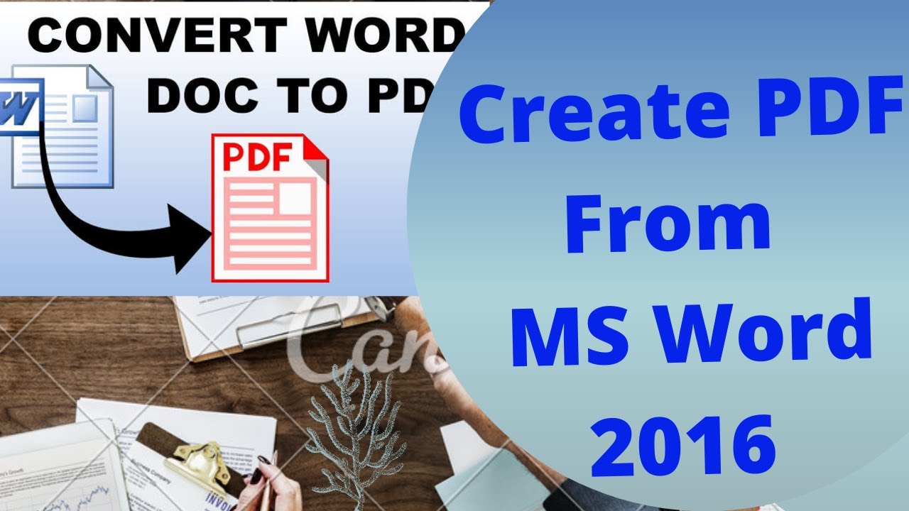How To Convert Word Document To PDF Just In 1 Min Create PDF From Word How To Convert Word Document To PDF Just In 1 Min Create PDF From Word