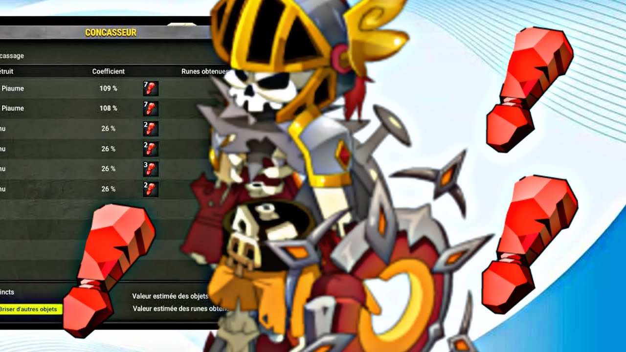 Générer des runes crit avec 2 million de kamas sur Dofus Unity - YouTube