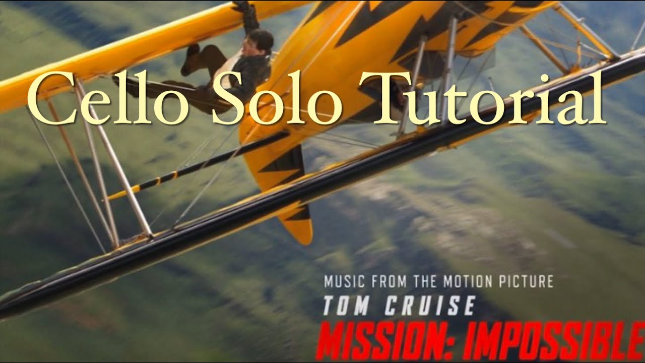 Mission Impossible Main Titles Cello Tutorial Sheet - YouTube