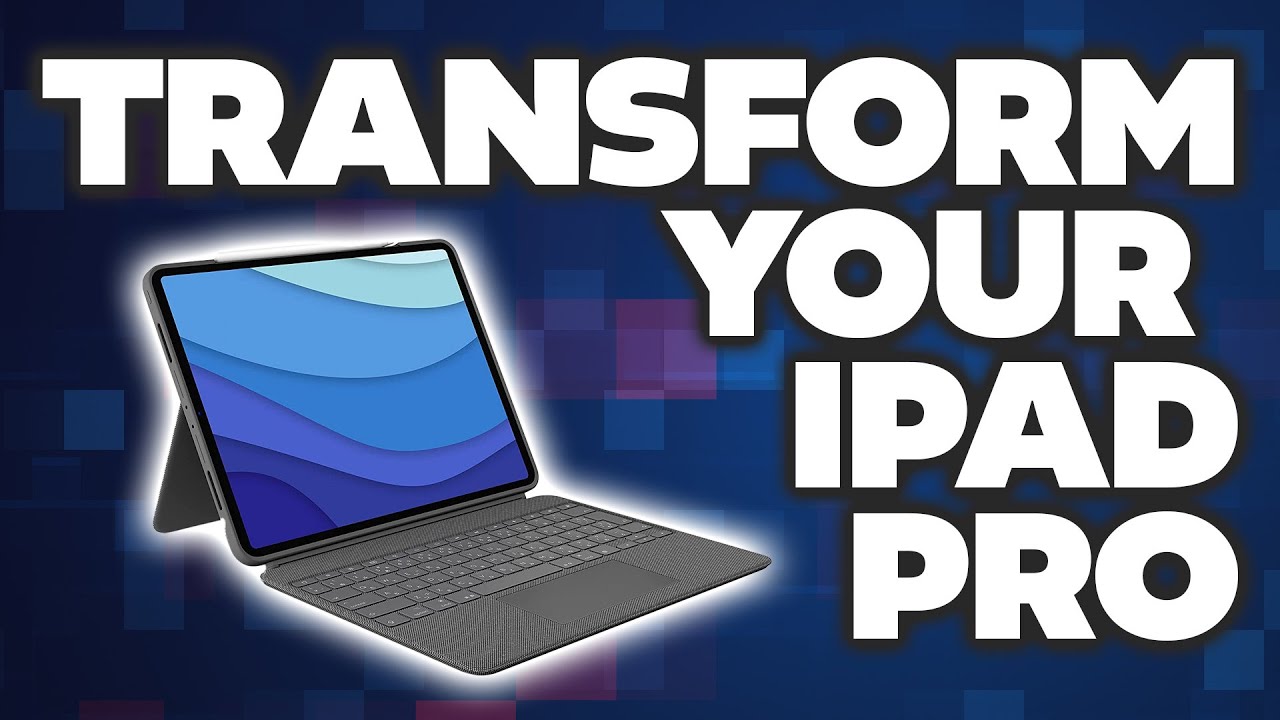 Transform Your iPad Pro 12.9" (5th & 6th Gen) into a Laptop with Logitech Combo Touch Keyboard ...