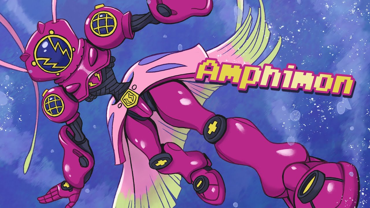 Amphimon [Chill & Paint] // Digimon Ghost Game - YouTube