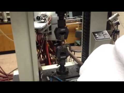 Nylon tension test - YouTube