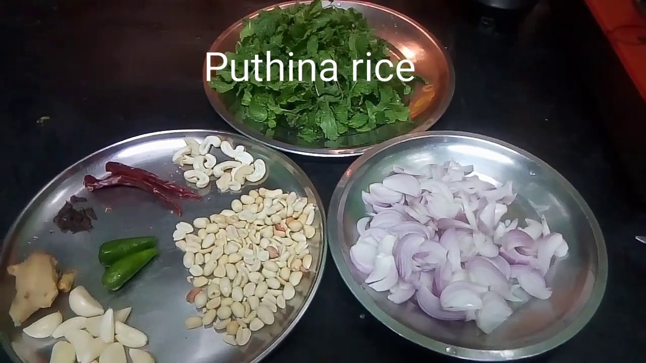 Pothina rice / pothina recipe - YouTube