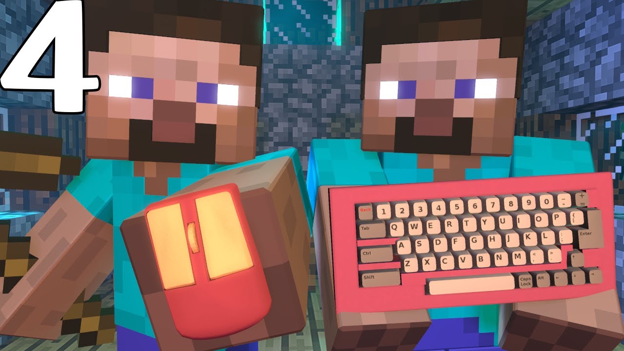 Parallaxical - MINECRAFT WITH SPLIT CONTROLS [4] - YouTube