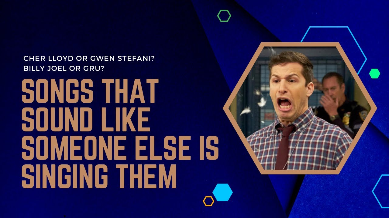 Songs That Sound Like Someone Else Is Singing Them - YouTube