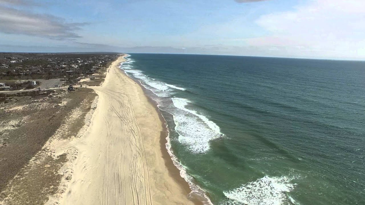 Flying in the hamptons Atlantic Beach - YouTube