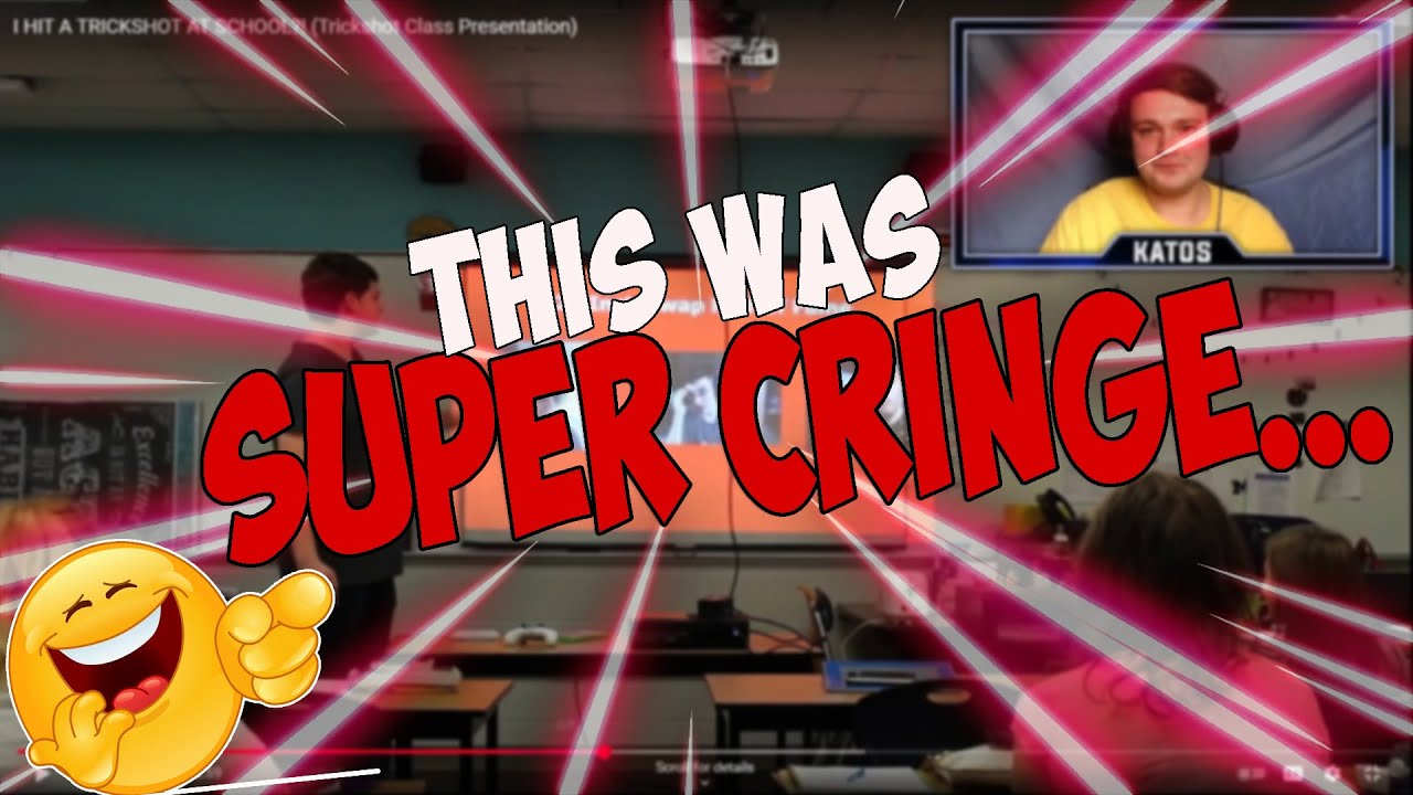 Reacting To My CRINGE Trickshot Class Presentation... (Nostalgic) - YouTube