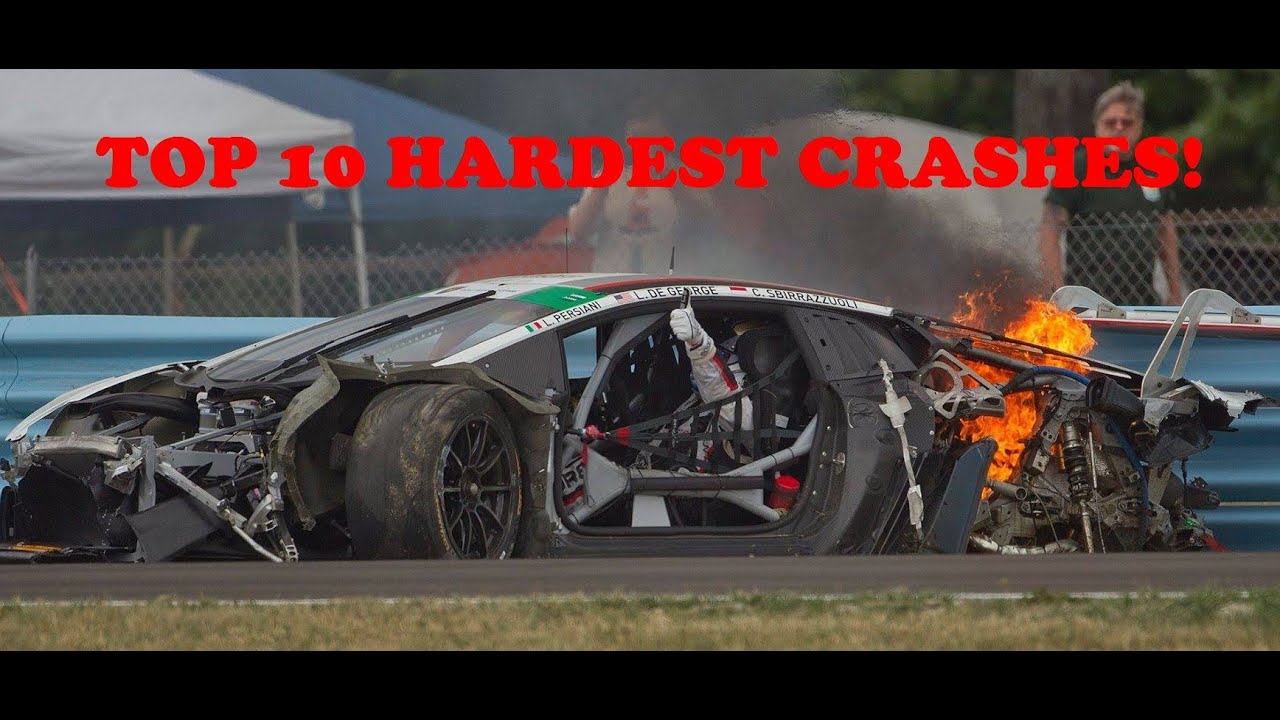 TOP 10 HARDEST/WORST MOTORSPORT CRASHES 2016 - no music* - YouTube