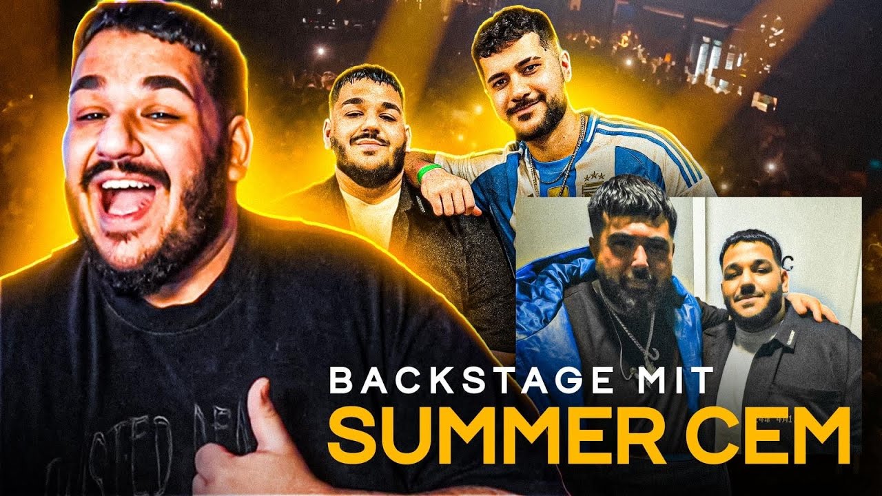 BACKSTAGE bei SUMMER CEM! 😍(Hamed Loco gib meine Kette) - YouTube