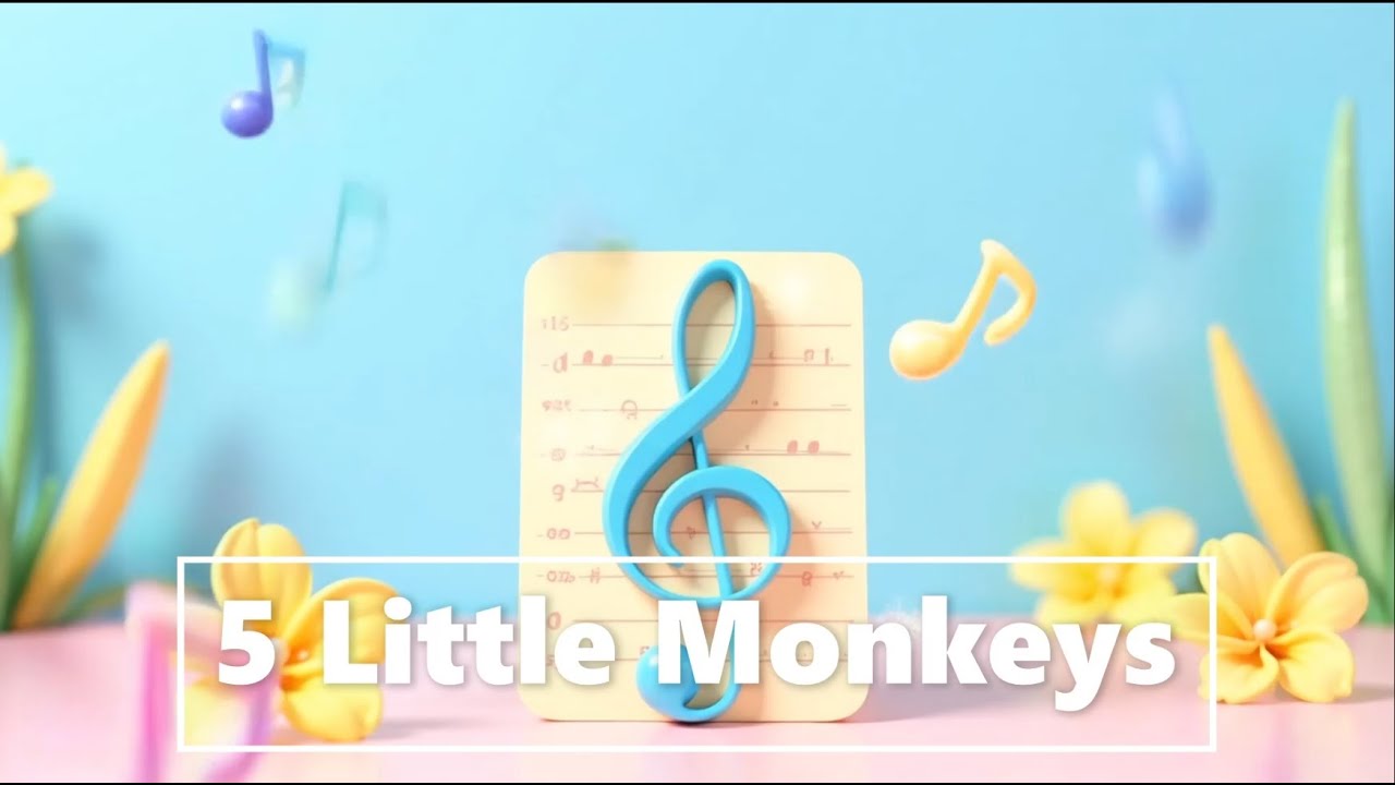 5 Little Monkeys (Remix) - YouTube