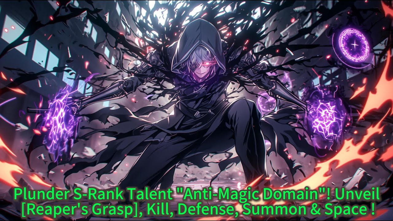 Plunder S-Rank Talent "Anti-Magic Domain"! Unveil [Reaper's Grasp], Kill, Defense, Summon ...