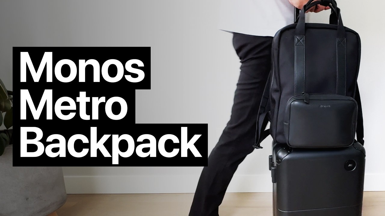 Monos Backpack Review | Travel Essentials | Everyday Carry | Aesthetic ...