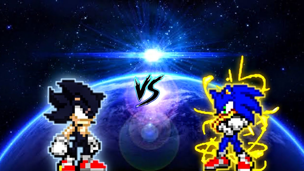 Multiverse Sonic (all form) VS Sonic Chaos OP (all form) in Jump Force ...