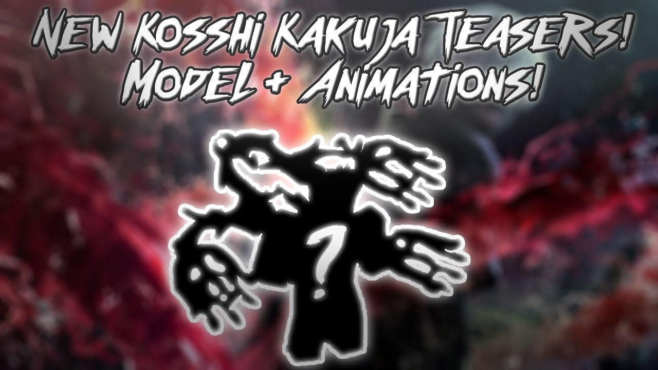 [Stage 2] Kosshi Kakuja Teasers! New Animations + Model | Roblox - Ro ...