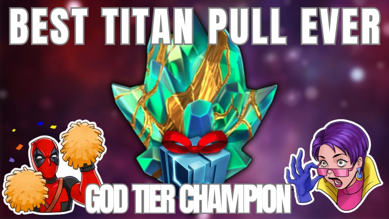 My Best Titan Crystal Ever | God Tier Chapion | MCOC - YouTube