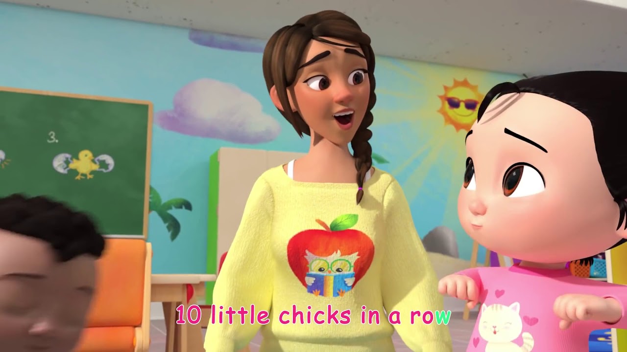 Numbers Song Chicken CoCoMelon Nursery Rhymes & Kids Songs - YouTube