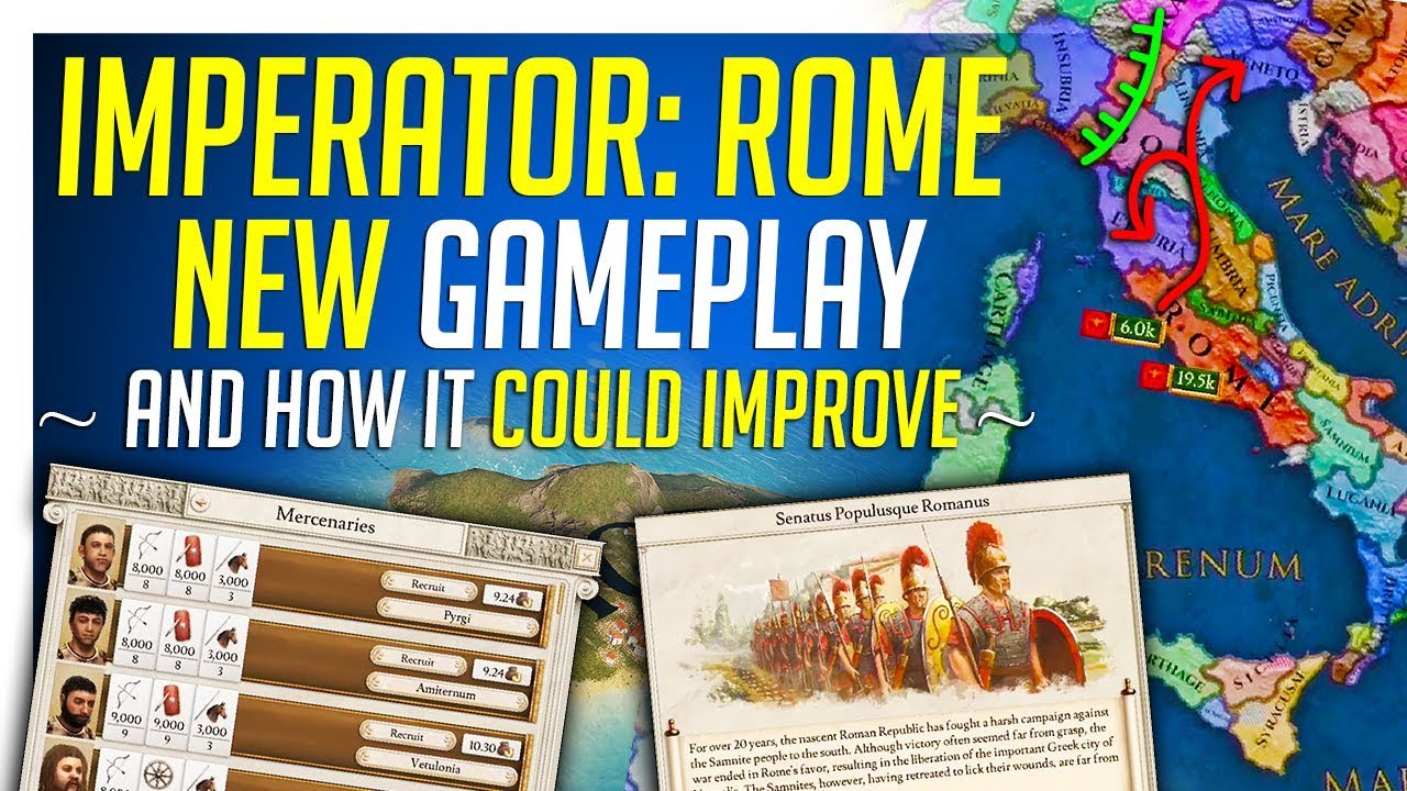 Imperator: ROME New Gameplay Breakdown & Impressions - YouTube