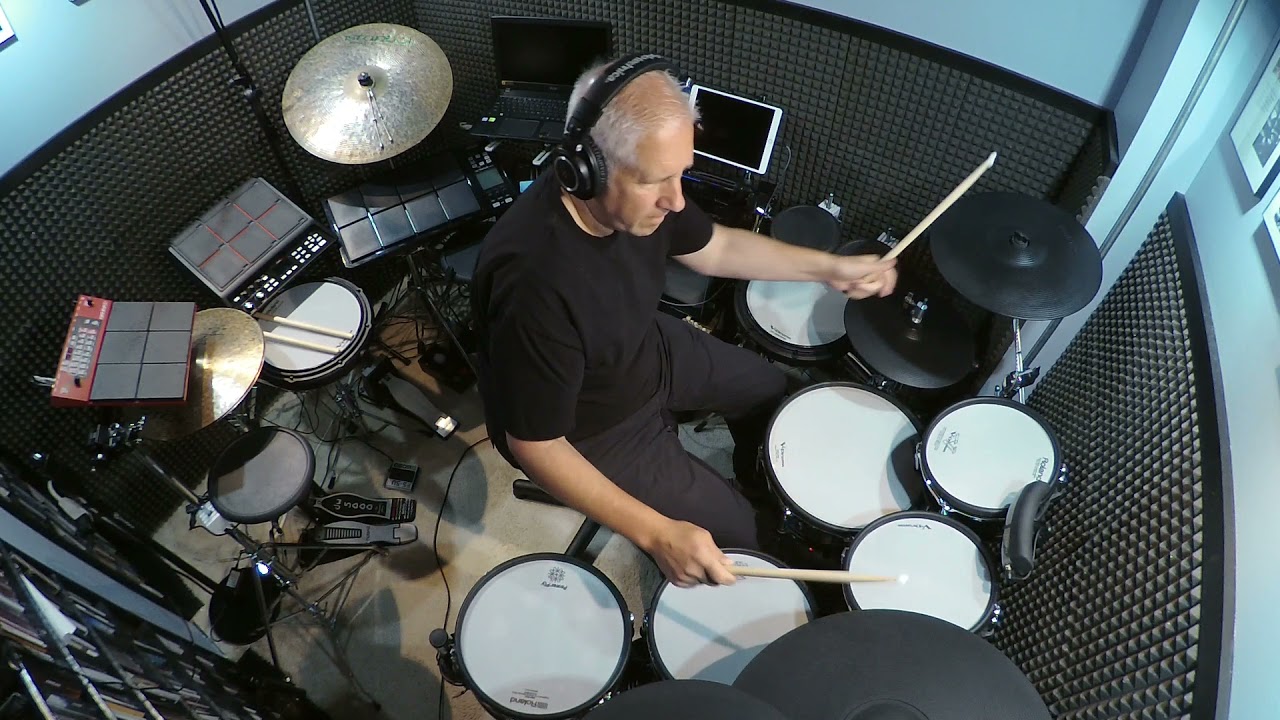 Roland TD50X, Kit #1 "Acoustic kit" - YouTube