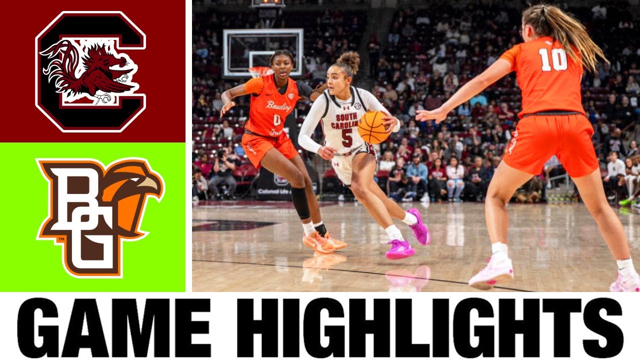 #2 South Carolina vs Bowling Green Highlights | Women's Basketball ...