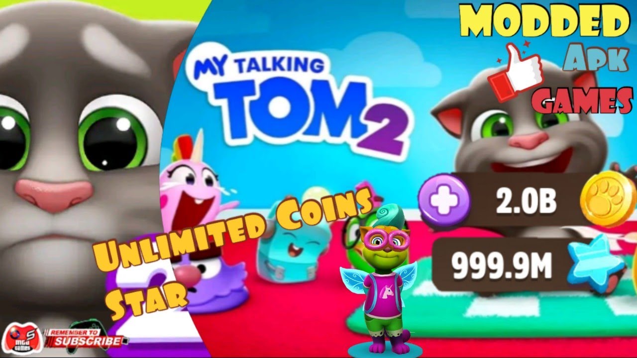 My Talking Tom 2 ll Mod Apk ll Update - YouTube