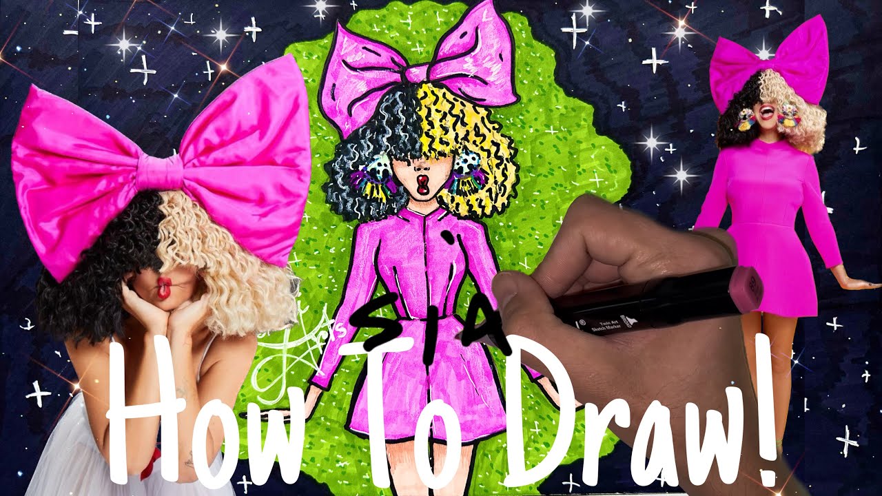 Drawing tips for ‘HOW TO DRAW SIA’ - YouTube