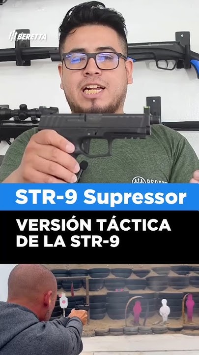 ¡STR-9 SUPRESSOR de STOEGER! Conoce más de la versión Táctica de la ...