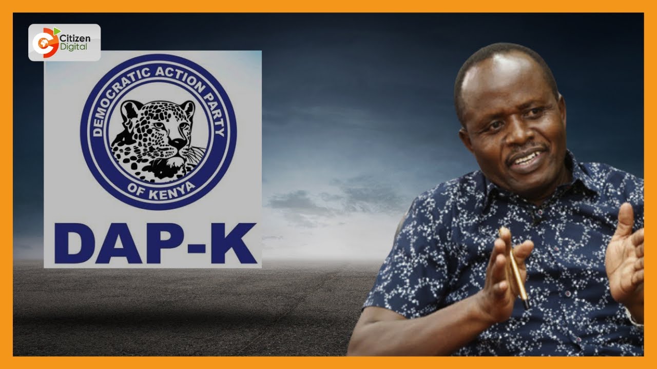 Former Rift Valley regional commissioner joins newly formed DAP-K - YouTube