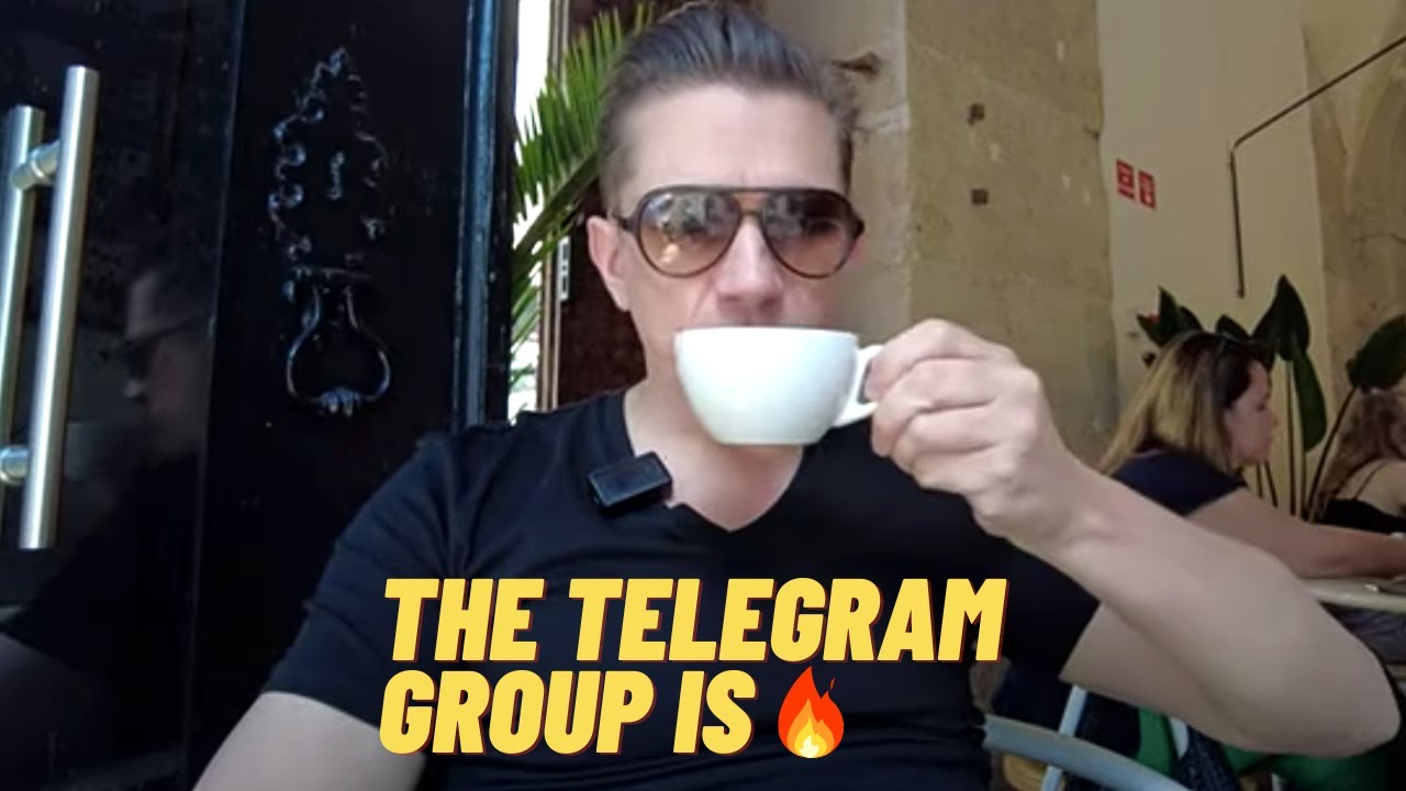 Why my TELEGRAM GROUP is going WILD right now . . . - YouTube