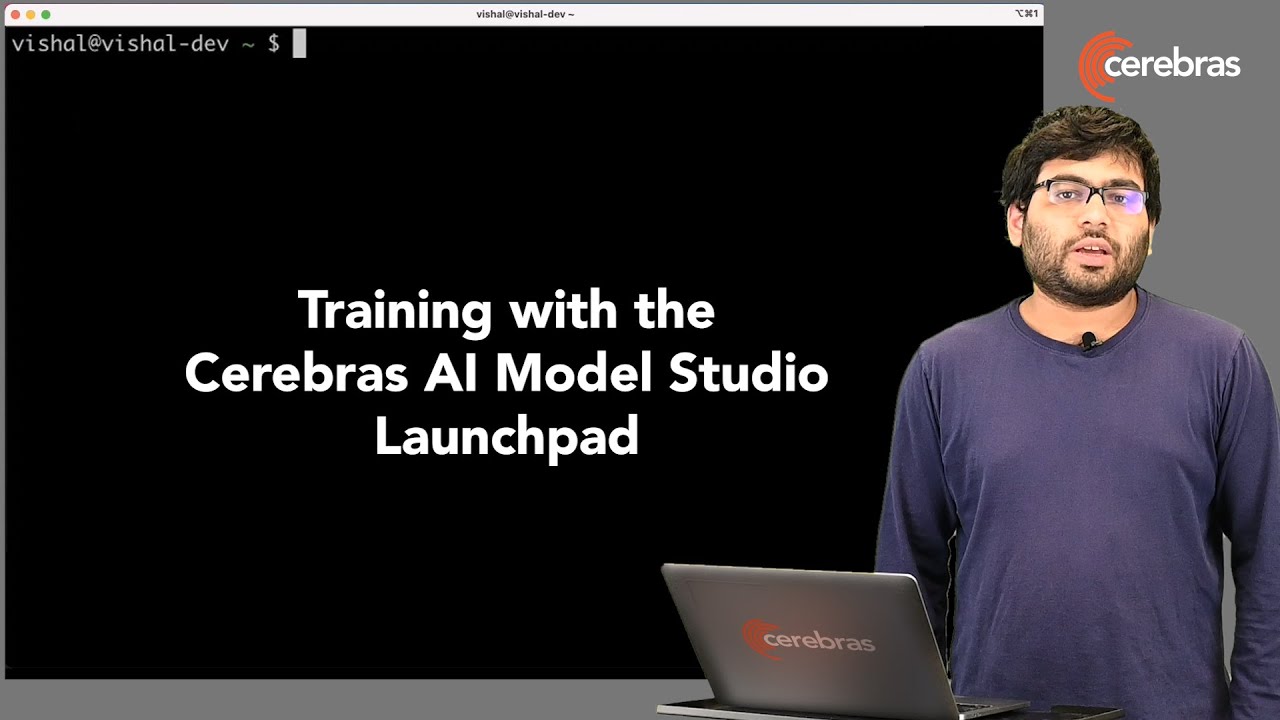 Using the Cerebras AI Model Studio Launchpad is Easy - YouTube