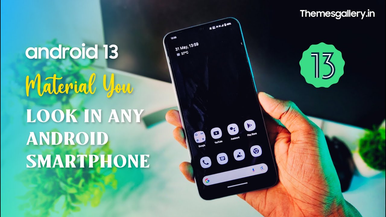 Android 13 : Material You Launcher for any Android Smartphone - YouTube
