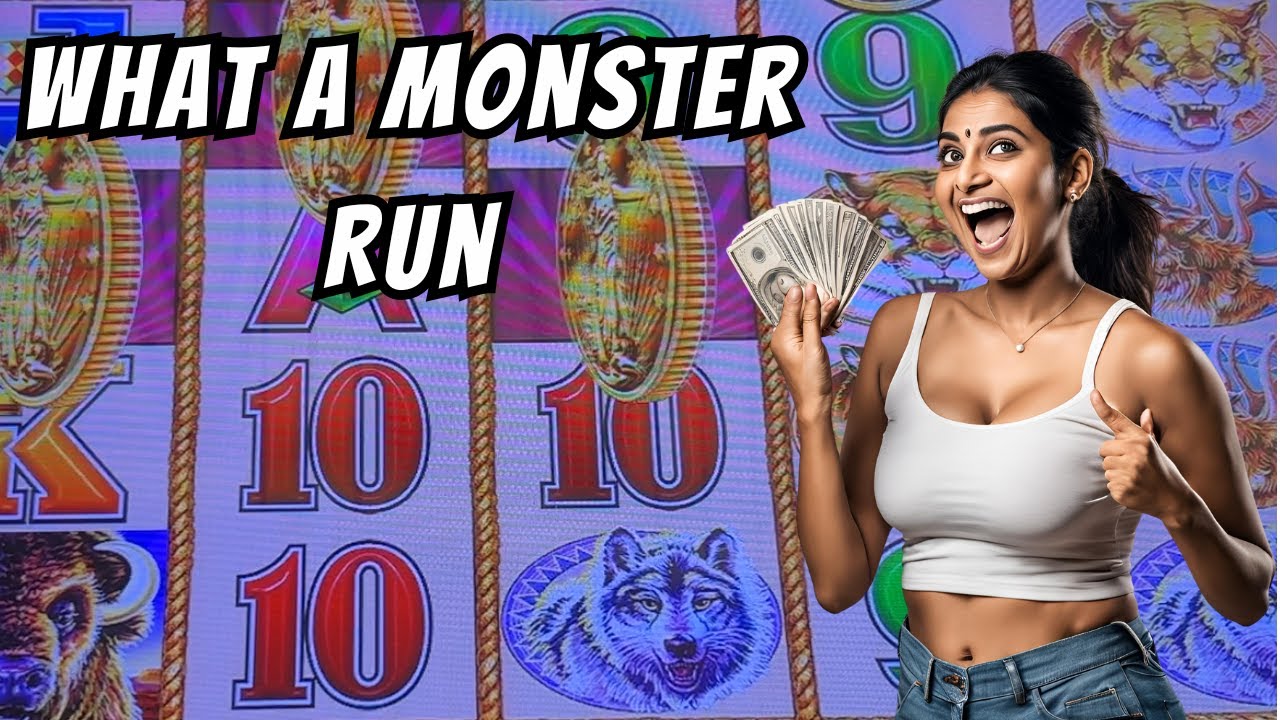 What A Monster Run On This Slot Machine #2024 #4k - YouTube