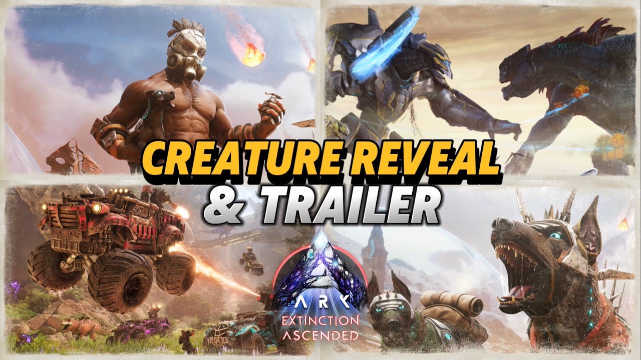 Extinction Trailer & Creature Reveal, Ark Survival Ascended News - YouTube