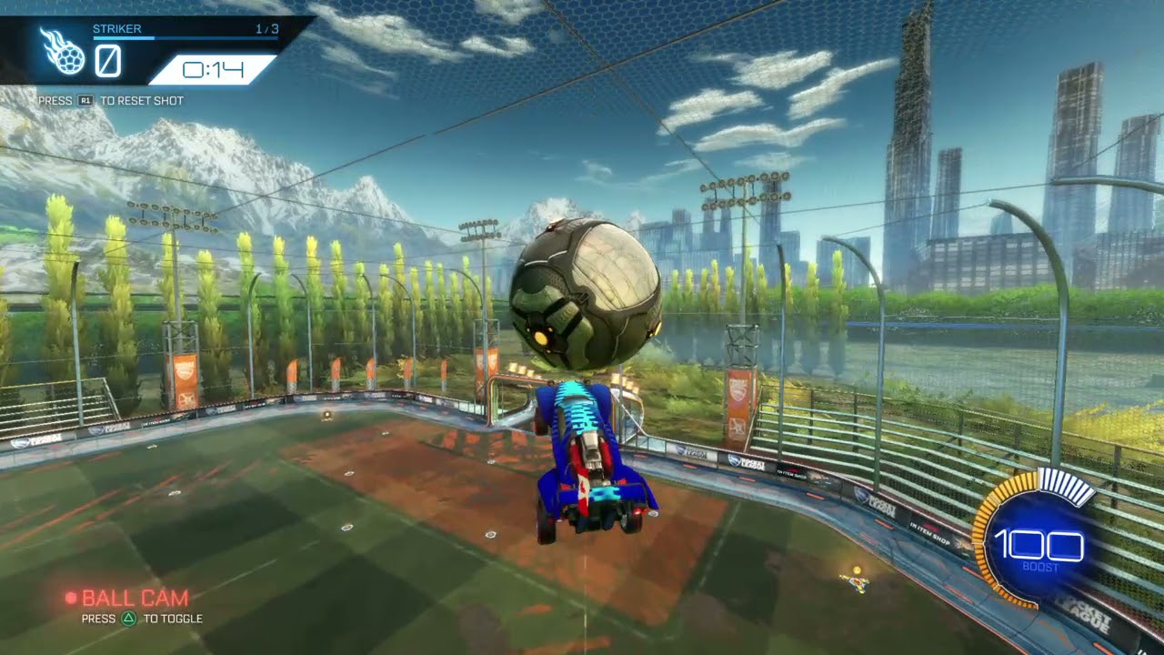 Rocket League® Aerial Training 2 - YouTube