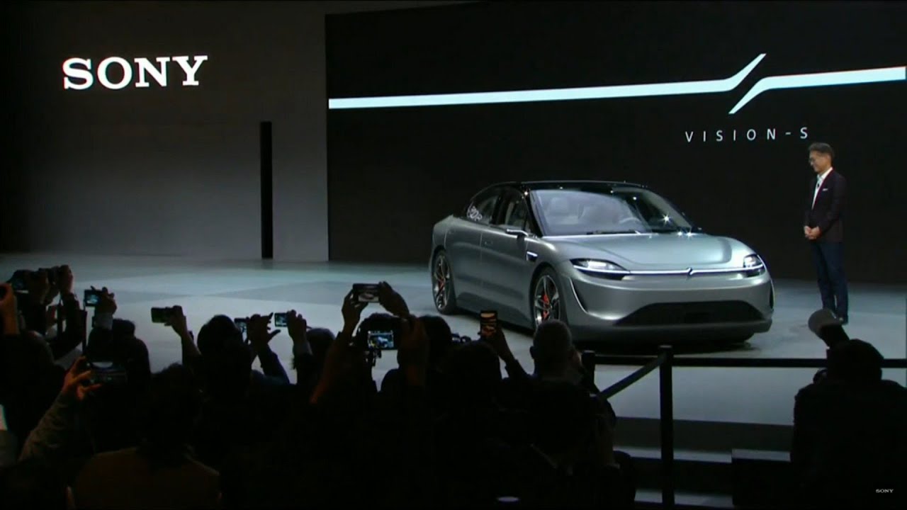 Sony unveils electric car prototype at CES | AFP - YouTube