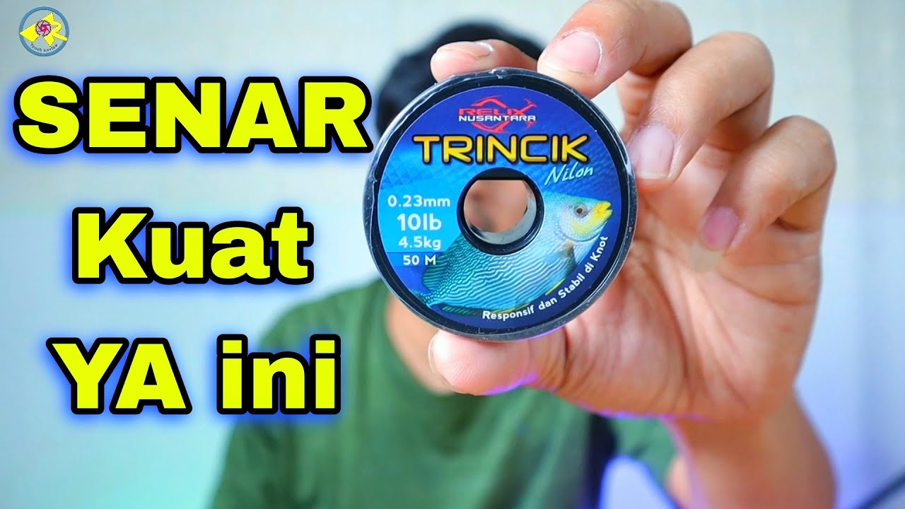 Senar Pancing MURAH Paling Kuat - YouTube