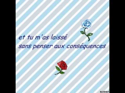 triste chanson d'amour (parole) - YouTube