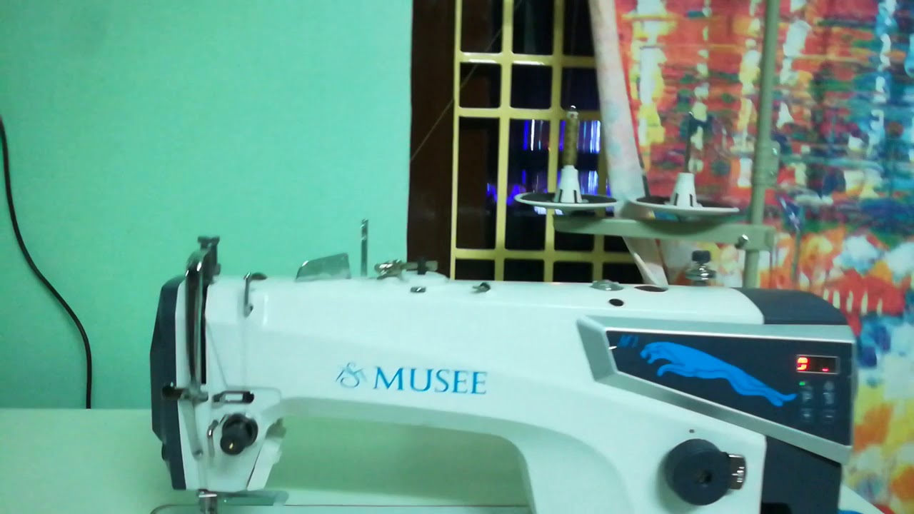 MUSEE sewing machine - YouTube