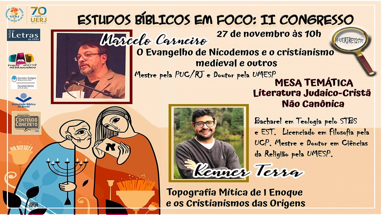 Literatura Judaico-cristão não canônica: Mesa temática - YouTube